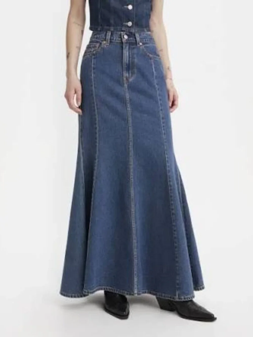 Levi's | Skirts | Levis Premium Mermaid Skirt | Poshmark
